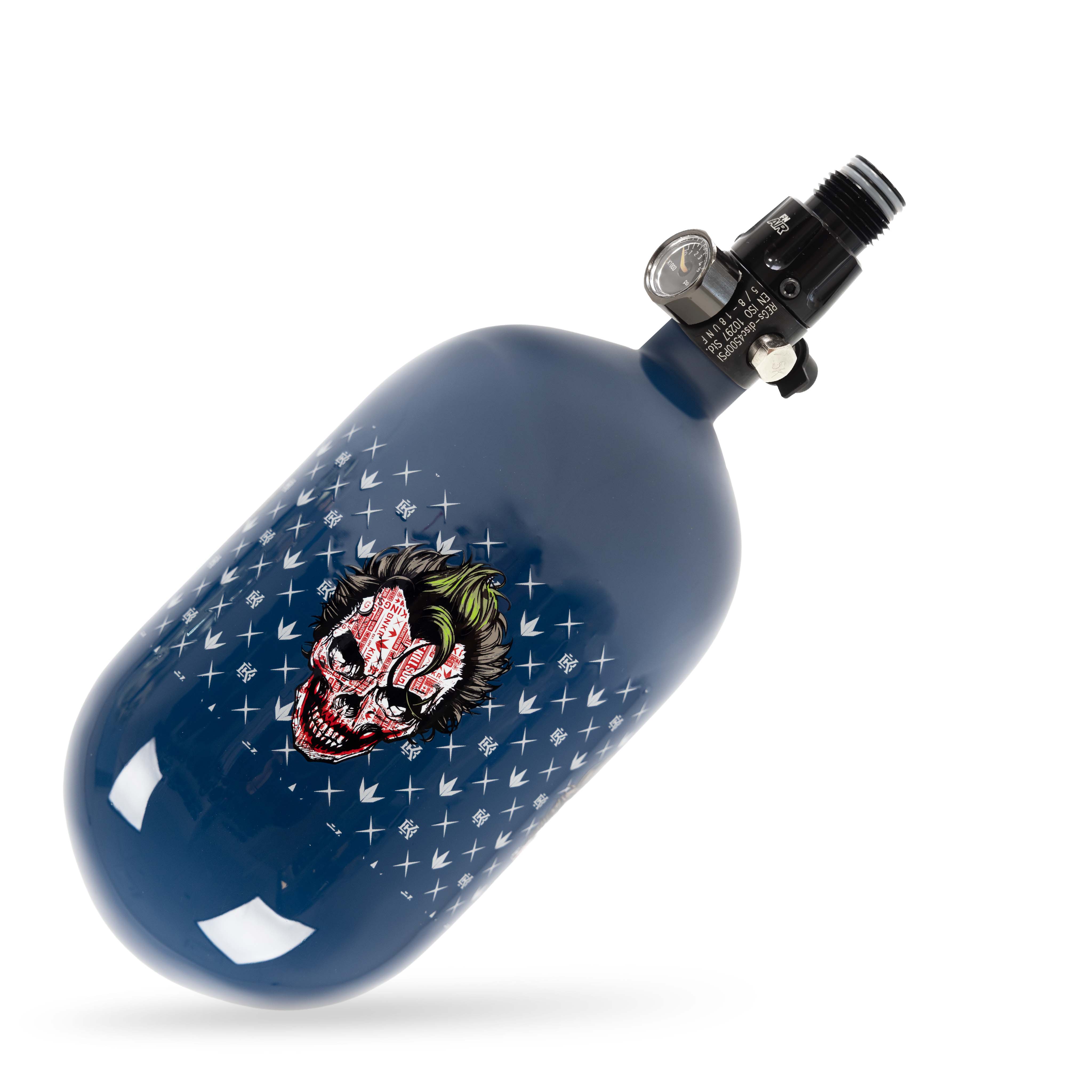 Bunkerkings FN Air System - 70ci 4500psi - Midnight Navy Joker Skull ...