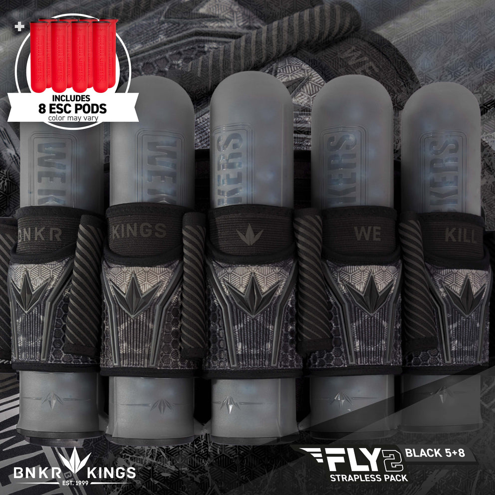 Bunkerkings Fly Packs | High-Quality Comfortable Paintball Pod Harness ...